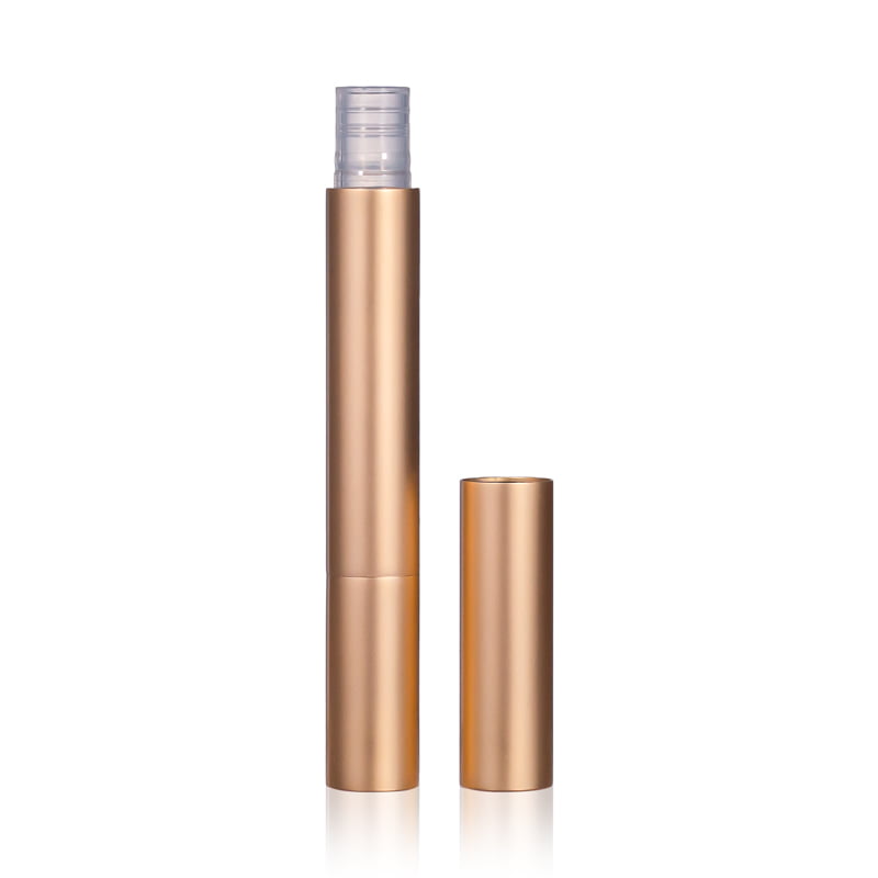 4ml Customized Matte Gold Aluminum Sheet Plastic Pen Tube | One-stop ...