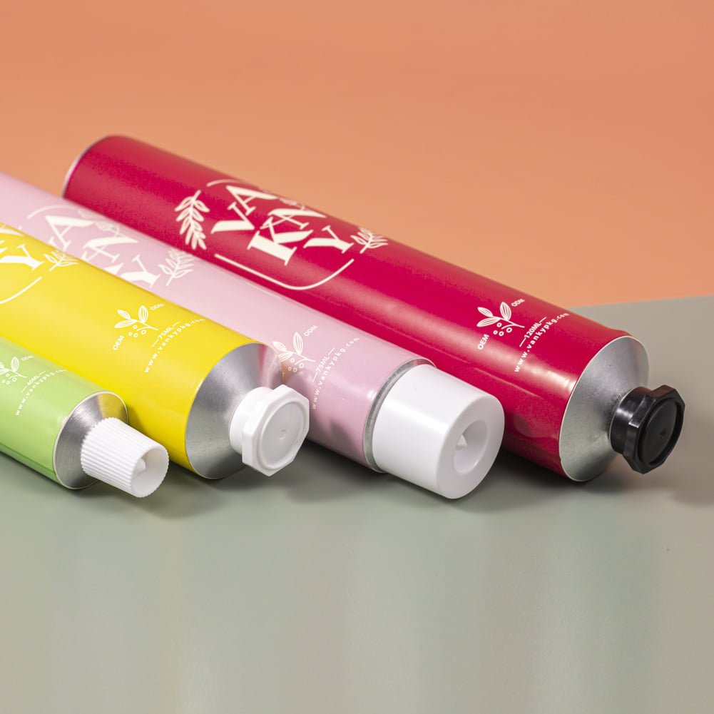 20 75 120ML Customized Pure Aluminum Tube Packaging | One-stop Cosmetic ...